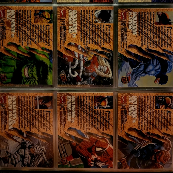 Marvel | Toys | Rare 994 Marvel 94 Fleer Ultra Xmen Trading Cards ...